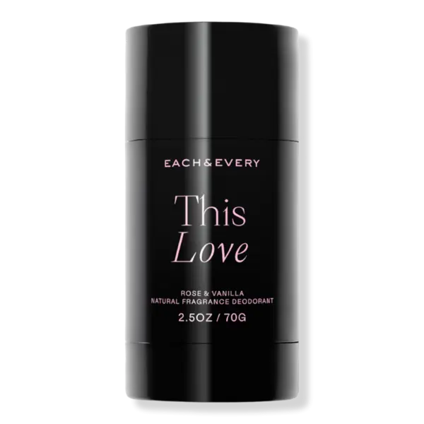 EACH & EVERY This Love Rose & Vanilla Aluminum-free Natural Fragrance Deodorant - One-color