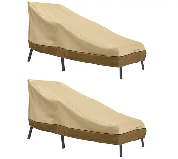 CLASSIC ACCESSORIES Veranda Patio Chaise Lounge Cover Classic Ac Cessories - One-color