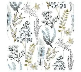 NEXTWALL Wild Garden Peel-and-stick Wallpaper - One-color