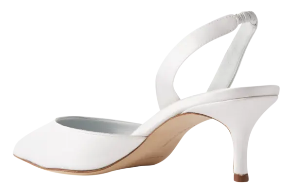 manolo blahnik - Manolo Blahnik Carolyne Bridal 50 Slingback Pumps
