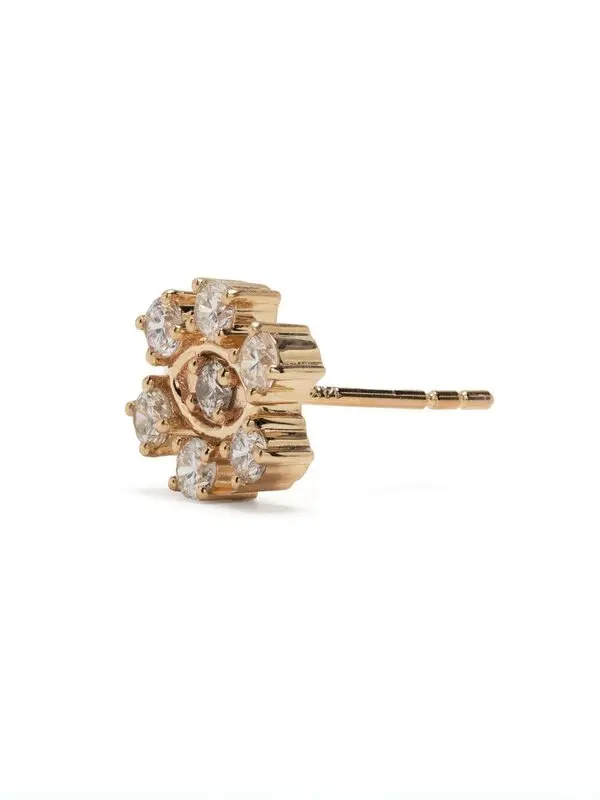 SYDNEY EVAN 14kt Yellow Gold Diamond Stud Earrings