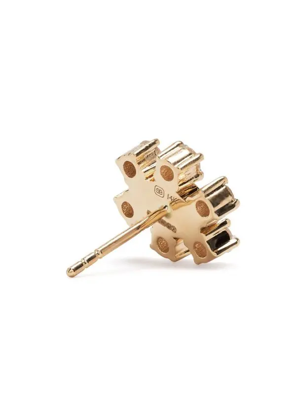 SYDNEY EVAN 14kt Yellow Gold Diamond Stud Earrings