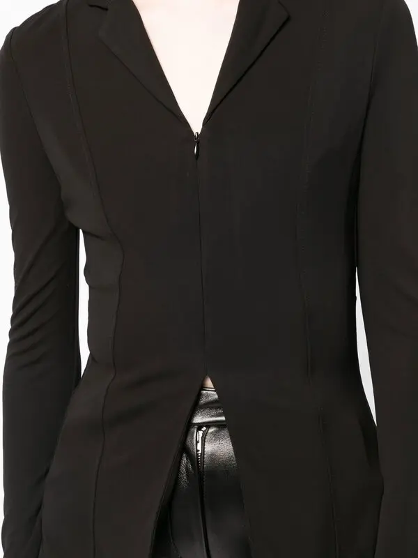 Helmut Lang Blazer-style Zip-up Top