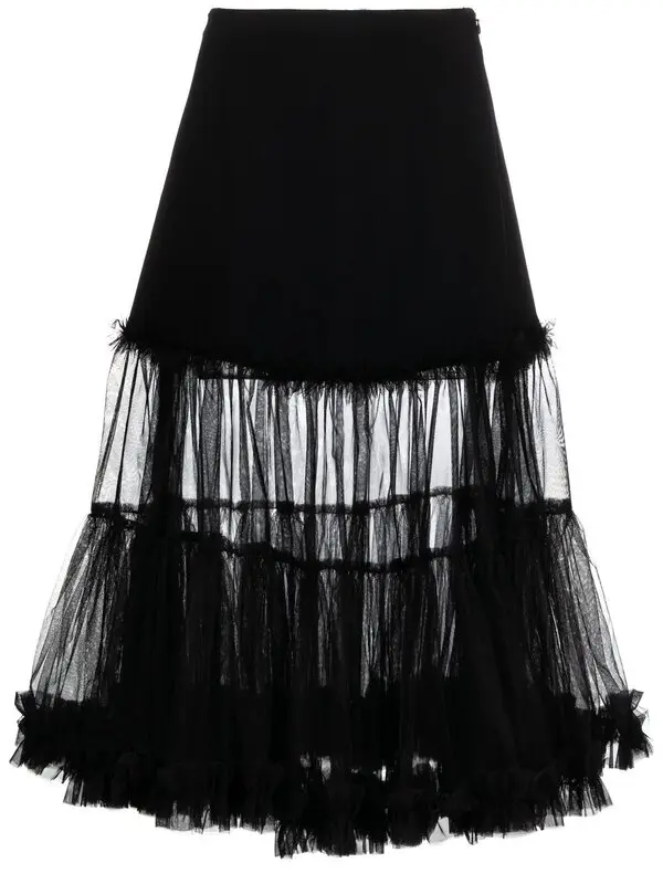 Viktor & Rolf Panelled Tulle Skirt