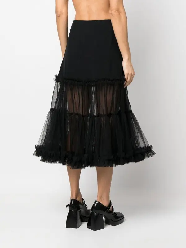 Viktor & Rolf Panelled Tulle Skirt