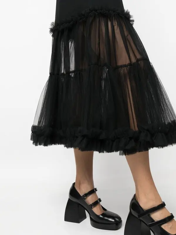 Viktor & Rolf Panelled Tulle Skirt