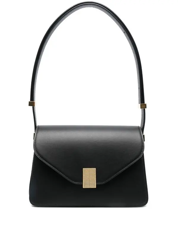 LANVIN Studded Leather Shoulder Bag
