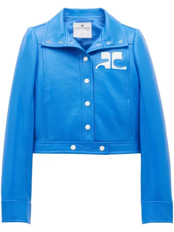 COURREGES Reedition Vinyl Jacket - Blue