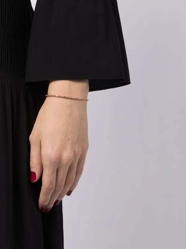 SUZANNE KALAN 18kt Rose Gold Sapphire Tennis Bracelet