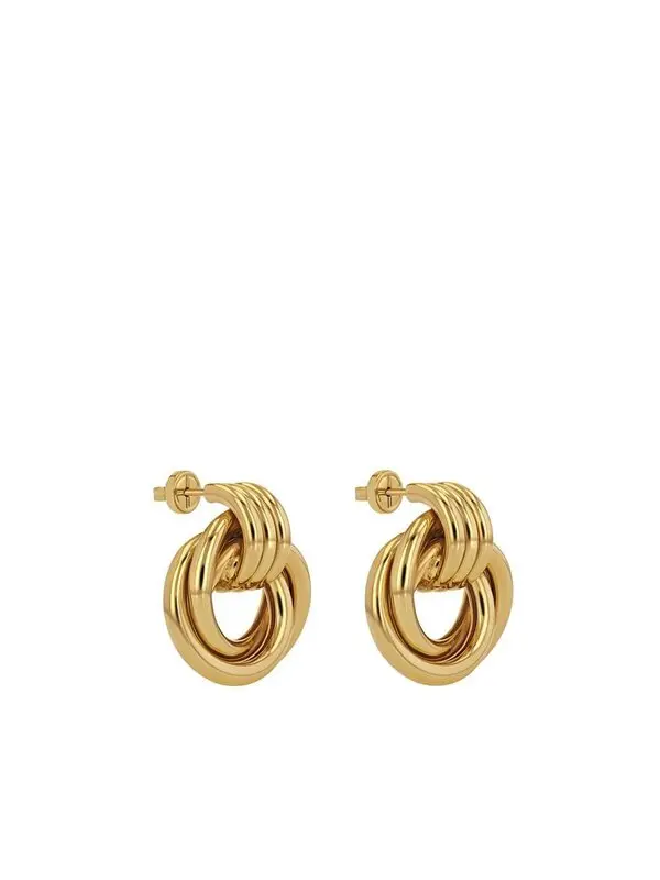 ANINE BING Triple Knot -tone Earrings