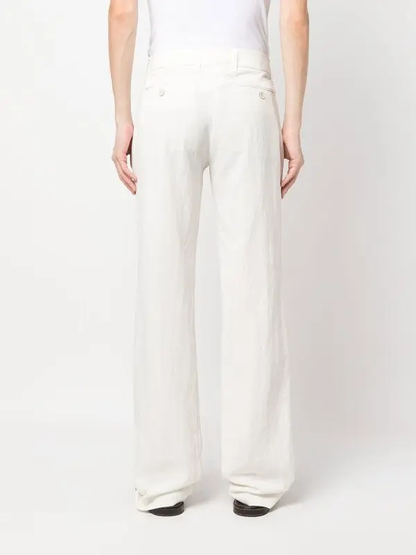 Etro Mid-rise Straight-leg Trousers