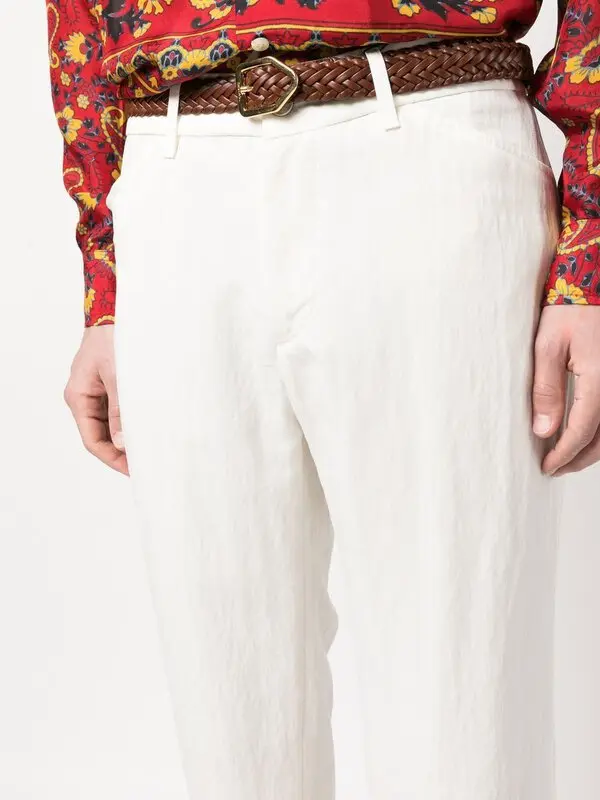 Etro Mid-rise Straight-leg Trousers