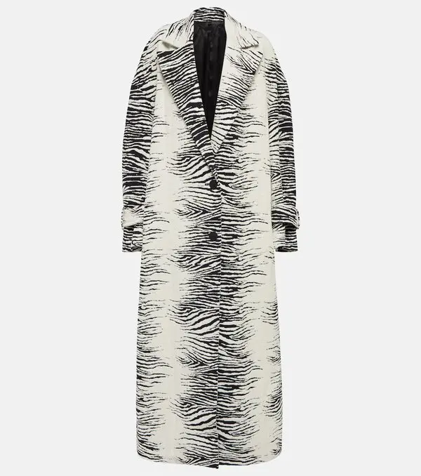 Attico Oversized Cotton-blend Coat