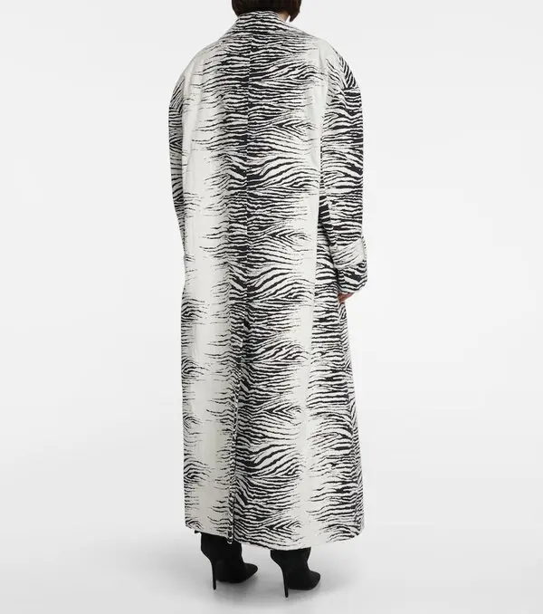 Attico Oversized Cotton-blend Coat