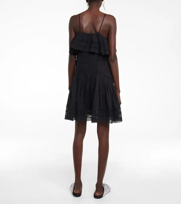 MARANT ETOILE Moly Tiered Mini Dress