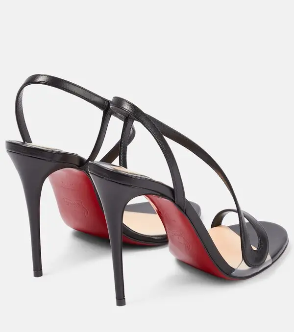 CHRISTIAN LOUBOUTIN Rosalie Leather Sandals - Black