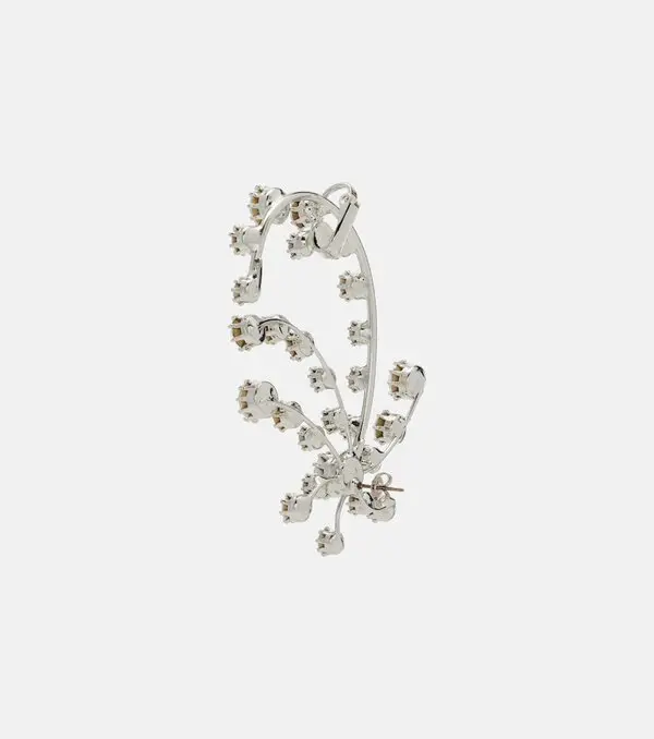 Magda Butrym Crystal-embellished Hoop Earrings