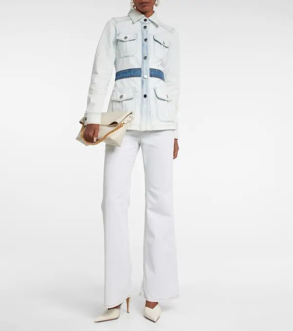 Dorothee Schumacher Denim Patchwork Jacket