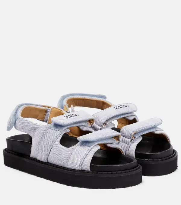 Isabel Marant Madee Denim Sandals