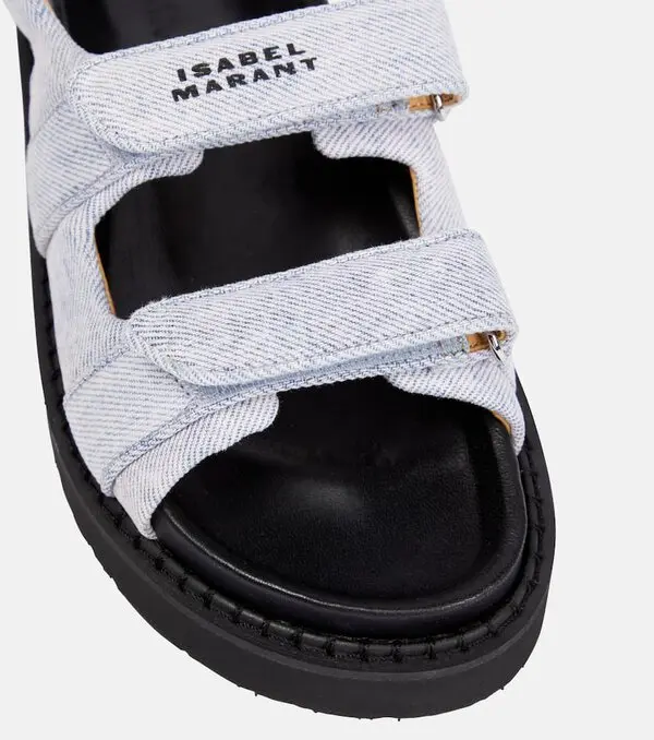 Isabel Marant Madee Denim Sandals