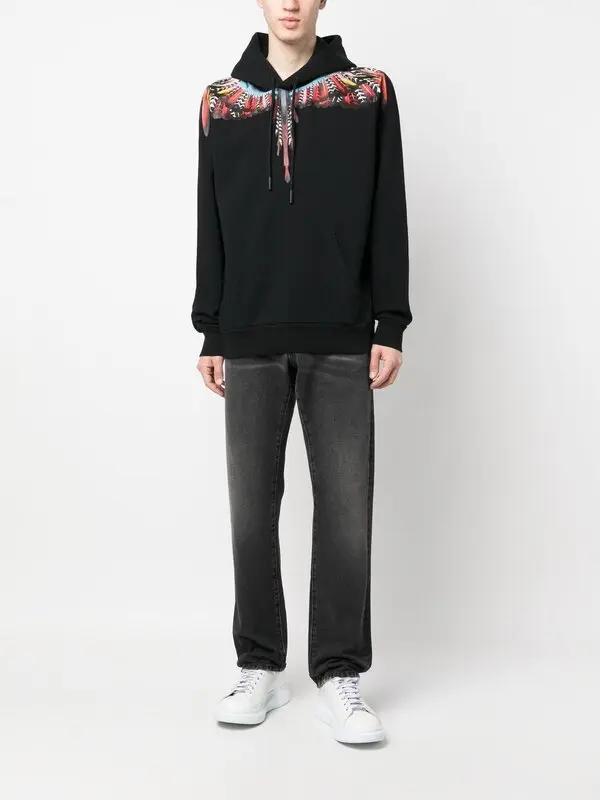 COUNTY OF MILAN Organic Cotton Grizzly Wings Hoodie