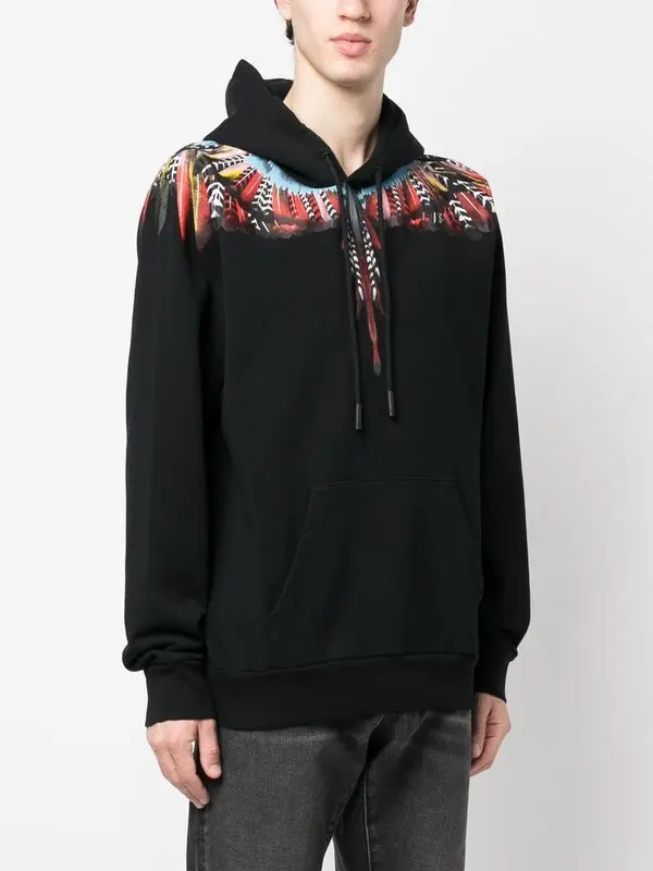 COUNTY OF MILAN Organic Cotton Grizzly Wings Hoodie