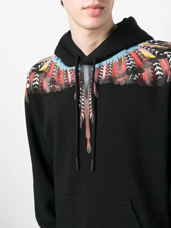 COUNTY OF MILAN Organic Cotton Grizzly Wings Hoodie