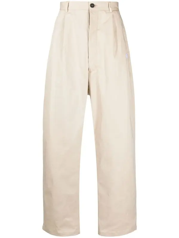 COUNTY OF MILAN Marcelo Burlon Logo Tailored Trousers