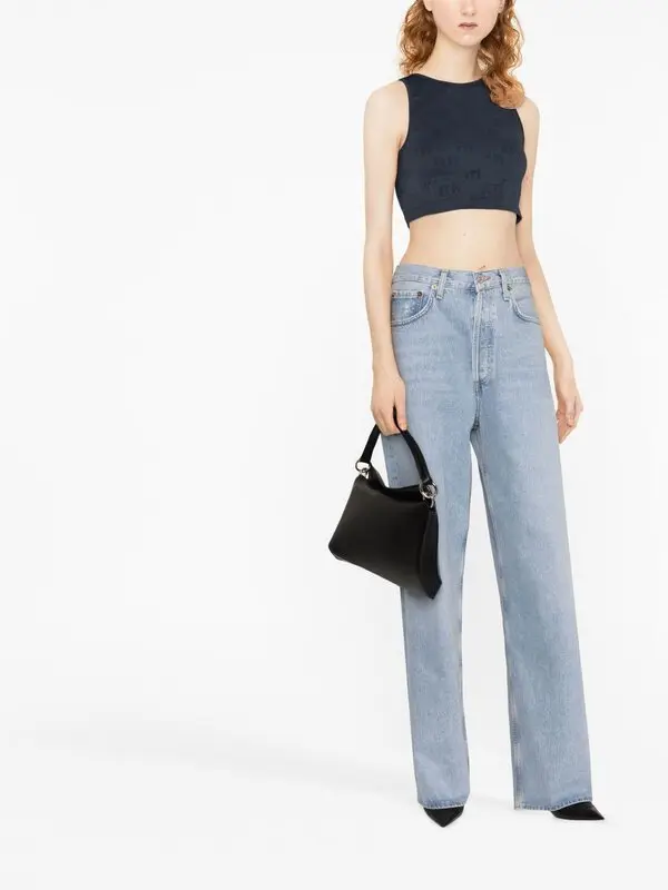 ROTATE BY BIRGER CHRISTENSEN Cropped Sleeveless Top