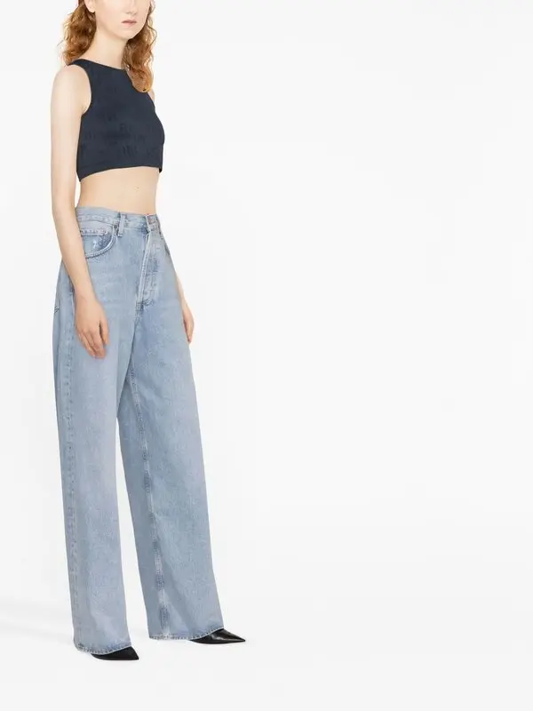 ROTATE BY BIRGER CHRISTENSEN Cropped Sleeveless Top