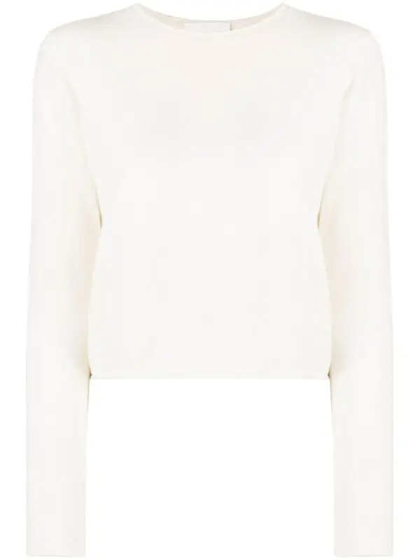 LISA YANG Ida Cashmere Jumper - White