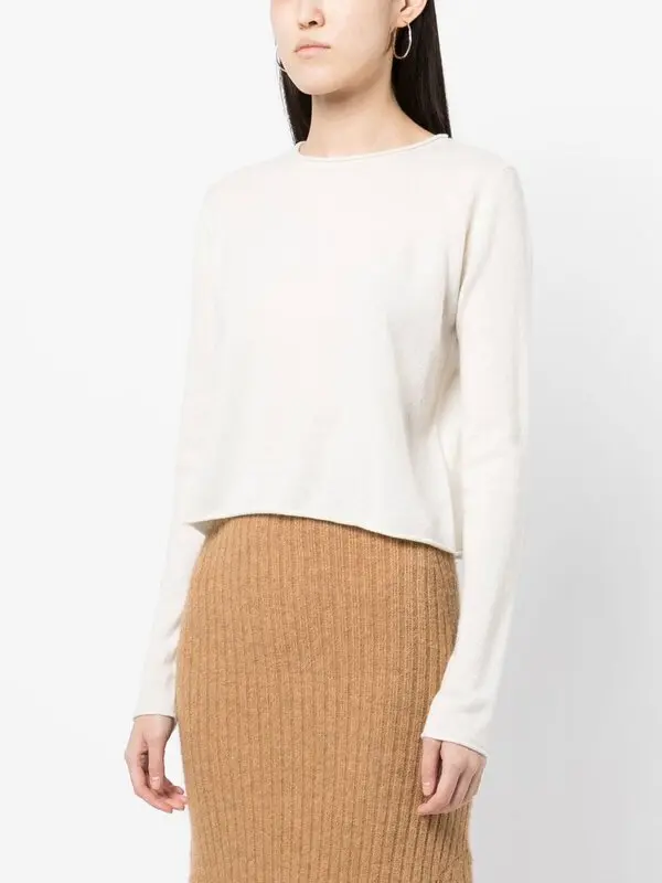 LISA YANG Ida Cashmere Jumper - White