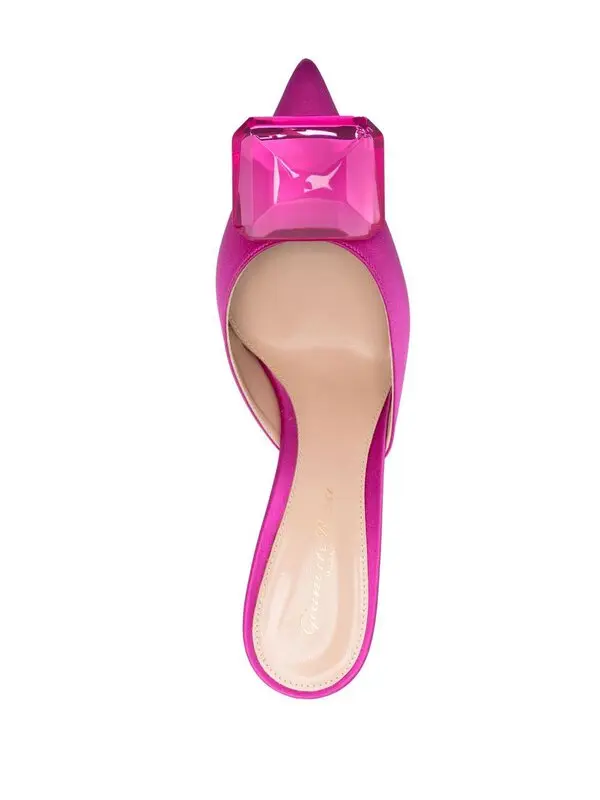 GIANVITO ROSSI Jaipur 85mm Mules