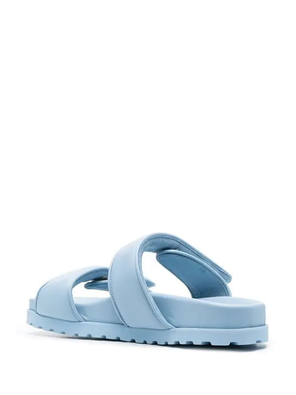 GIABORGHINI Side Touch-strap Sandals - Blue
