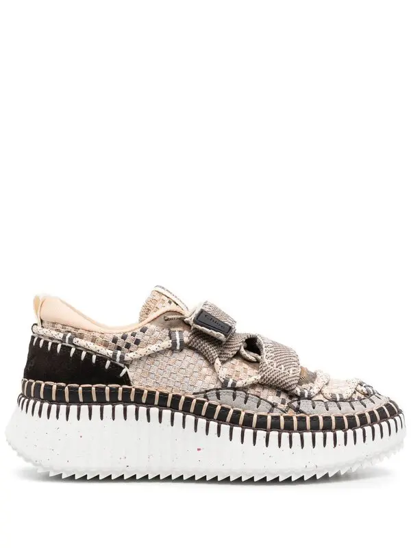 Chloé Nama Touch-strap Fastening Sneakers