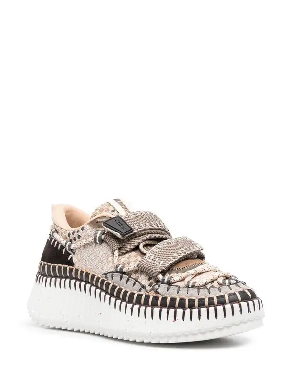 Chloé Nama Touch-strap Fastening Sneakers