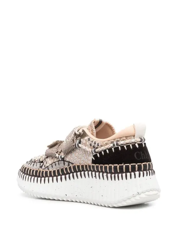 Chloé Nama Touch-strap Fastening Sneakers