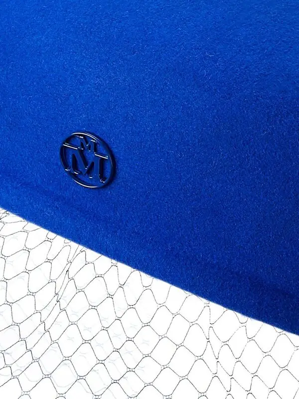 MAISON MICHEL Bonnie Veil Detail Hat