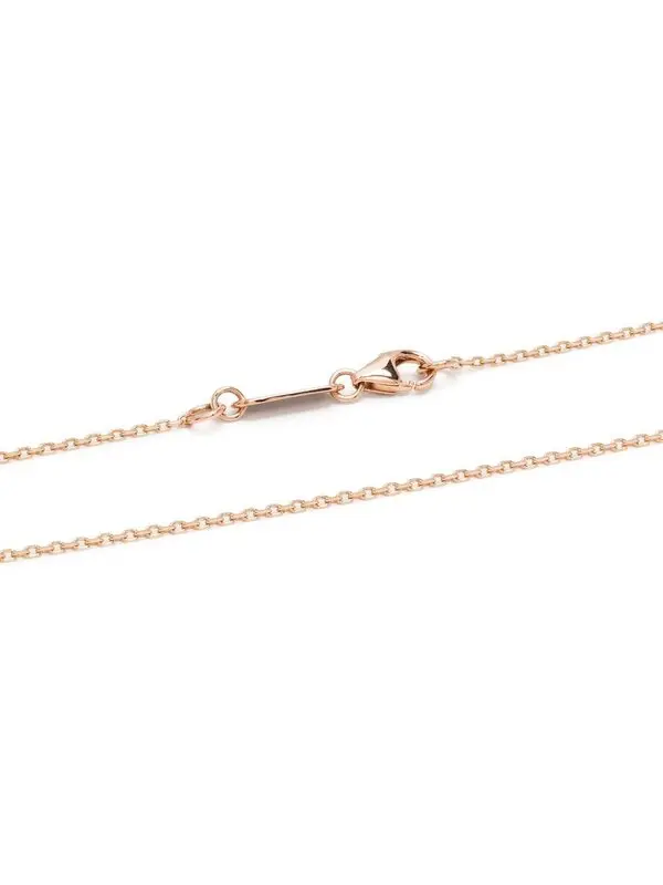 SUZANNE KALAN 18kt Rose Princess Rainbow Mini Sapphire Cascade Necklace
