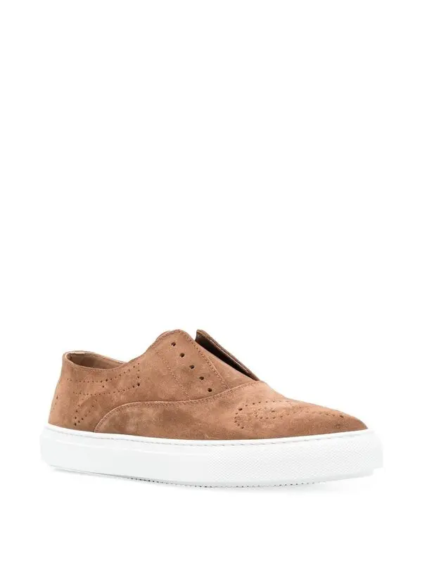 Fratelli Rossetti Punch-hole Leather Sneakers