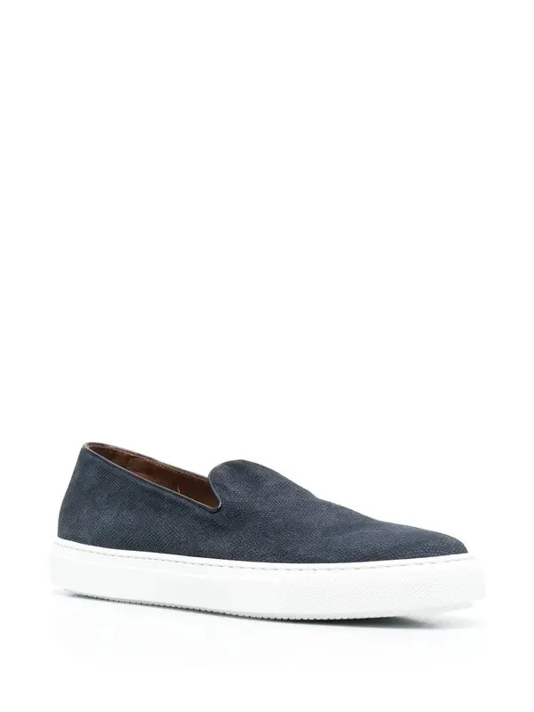 Fratelli Rossetti Slip-On Sneakers In Blue - 11% Off  display picture 3