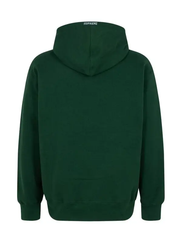 Supreme Logo Drawstring Hoodie - Green