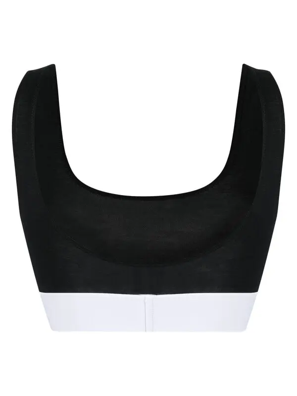 Palm Angels Embroidered-logo Elasticated-band Bra