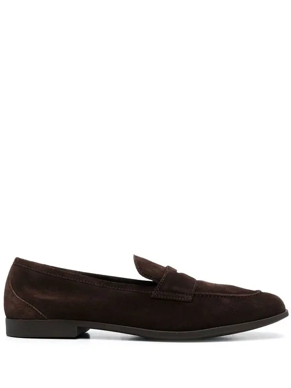 Fratelli Rossetti Slip-On Penny Loafers In Brown - 28% Off  display picture 3
