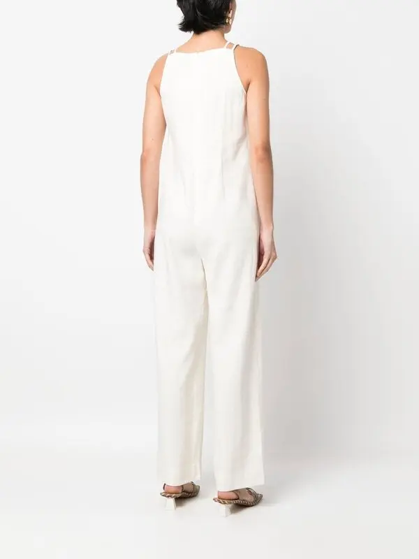Cult Gaia Raye Linen-blend Jumpsuit