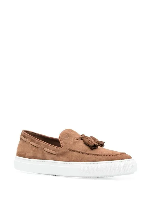 Fratelli Rossetti Tassel-detail Leather Boat Shoes