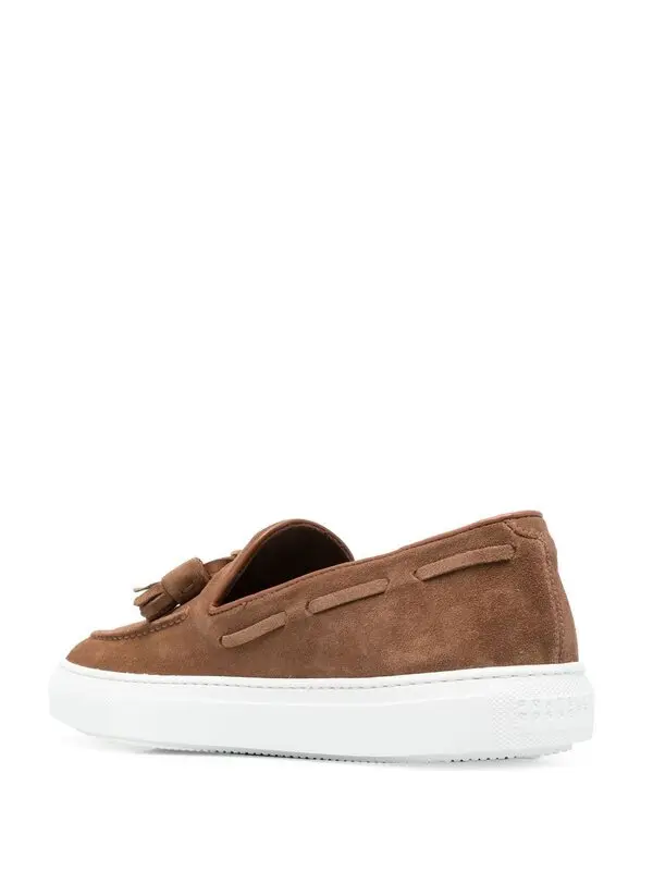 Fratelli Rossetti Tassel-detail Leather Boat Shoes