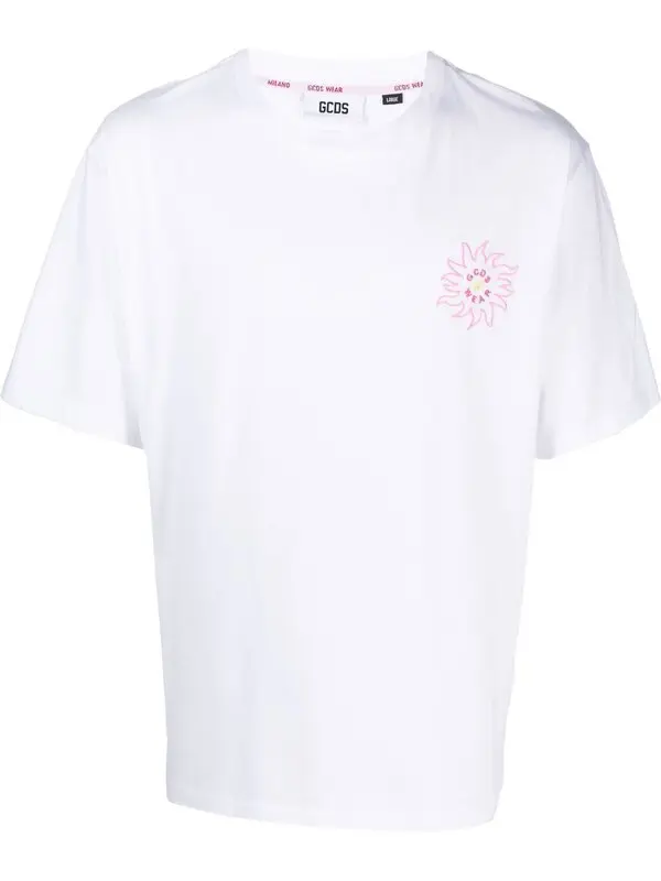 Gcds Rear Logo-print Detail T-shirt