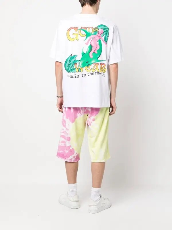 Gcds Rear Logo-print Detail T-shirt