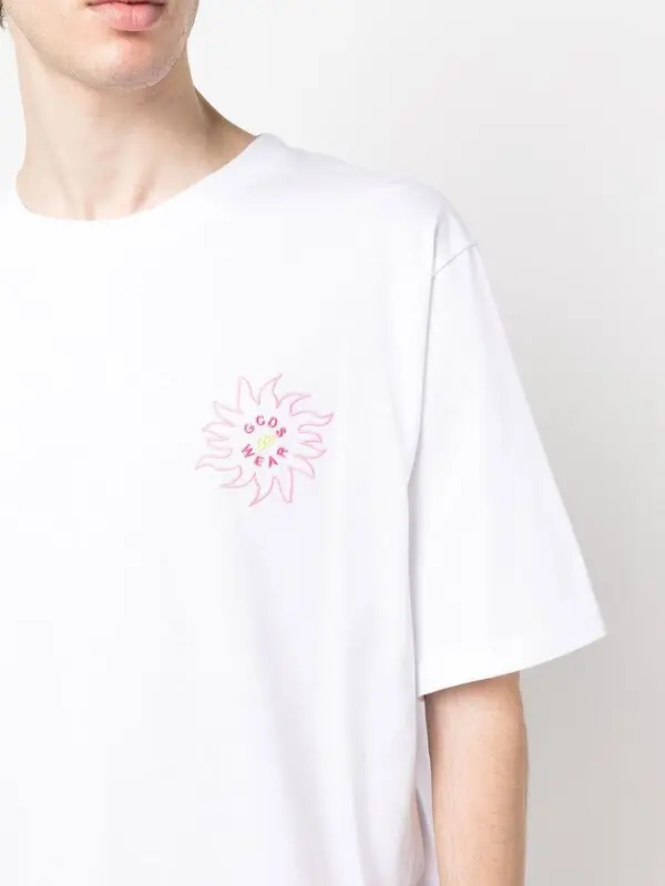 Gcds Rear Logo-print Detail T-shirt